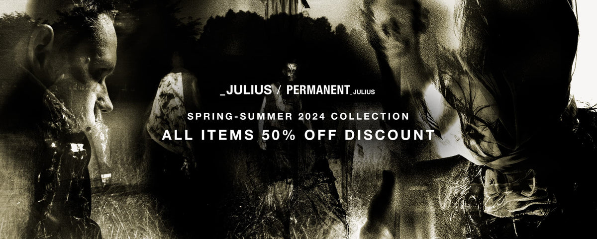 JULIUS Spring-Summer 2024 SALE – JULIUS OFFICIAL STORE