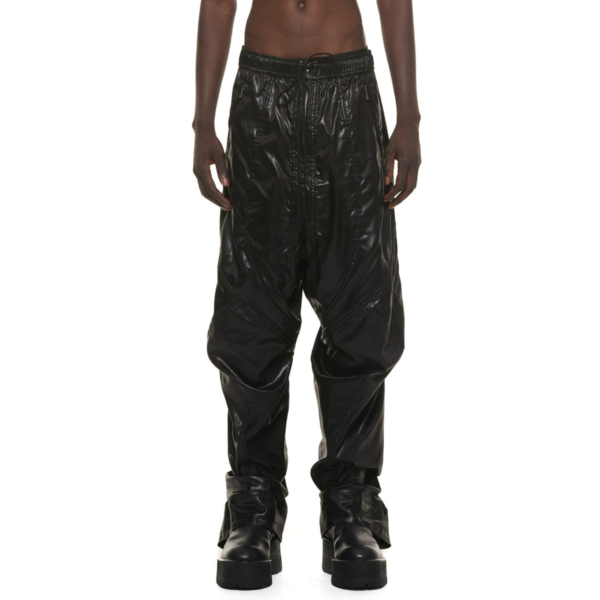 Tourer Wide Pants Black 937PAM14 – JULIUS OFFICIAL STORE
