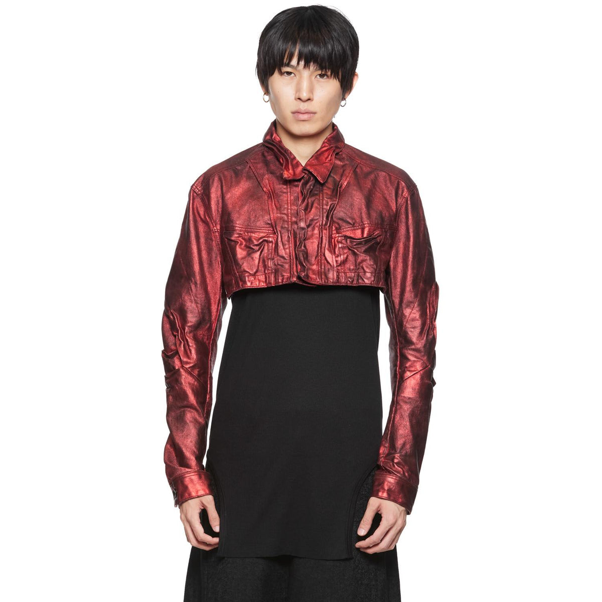 Cropper Mylar Jacket Blood 897BLM7-BL – JULIUS OFFICIAL STORE